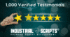 Industrial Scripts reaches 1,000 Verified Client Testimonials
